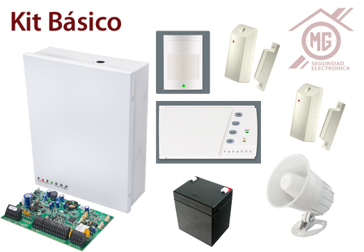 Kit Básico de Alarma | MG-Seguridad